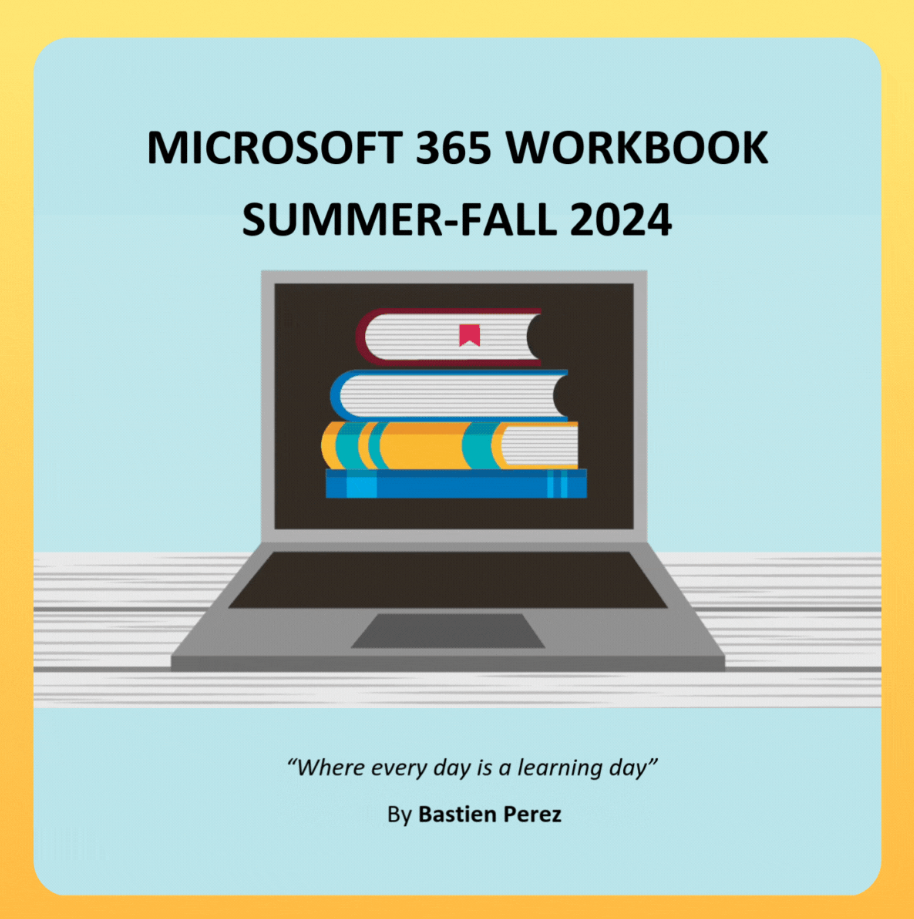 Get the Microsoft 365 Summer-Fall 2024 workbook